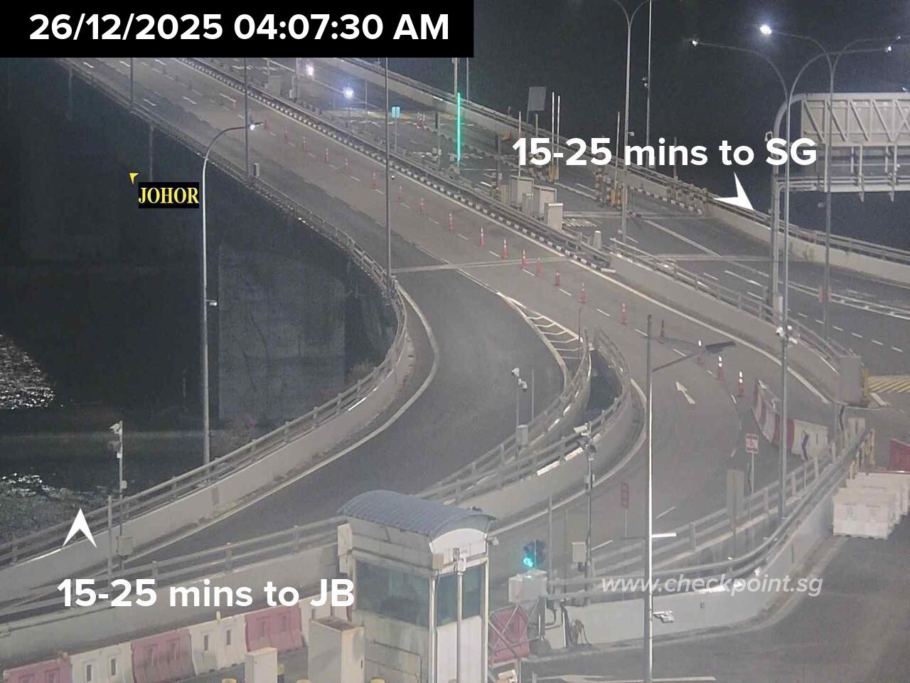 CHECKPOINT.SG － Live Traffic Cameras at Woodlands Checkpoint (Causeway ...